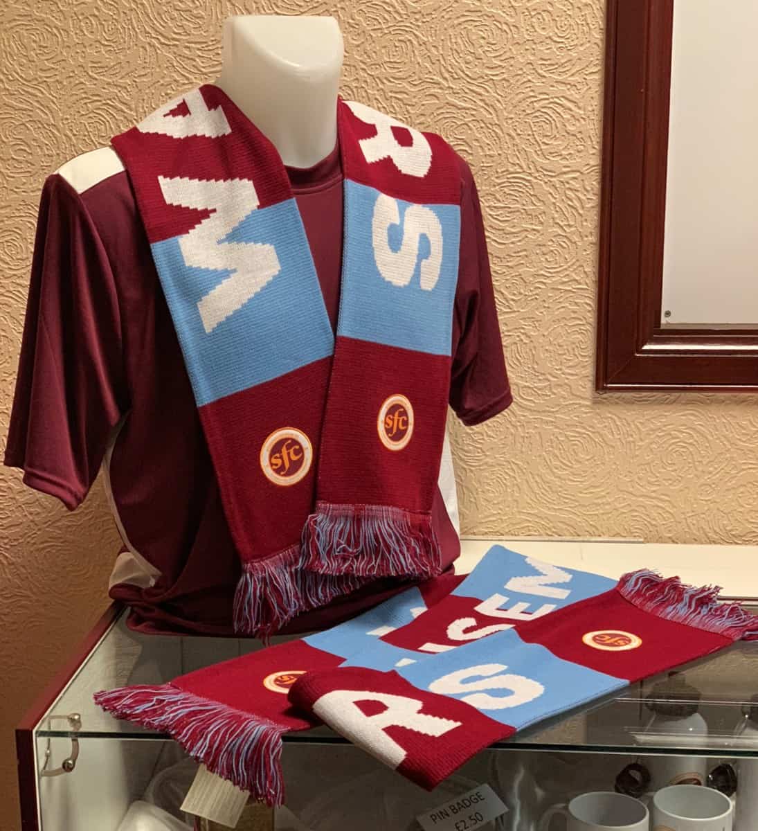 Club Scarves Available Now | Stenhousemuir FC