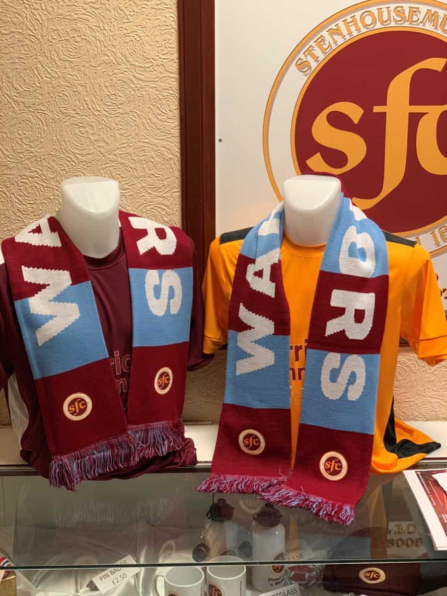 Club Scarves Available Now | Stenhousemuir FC