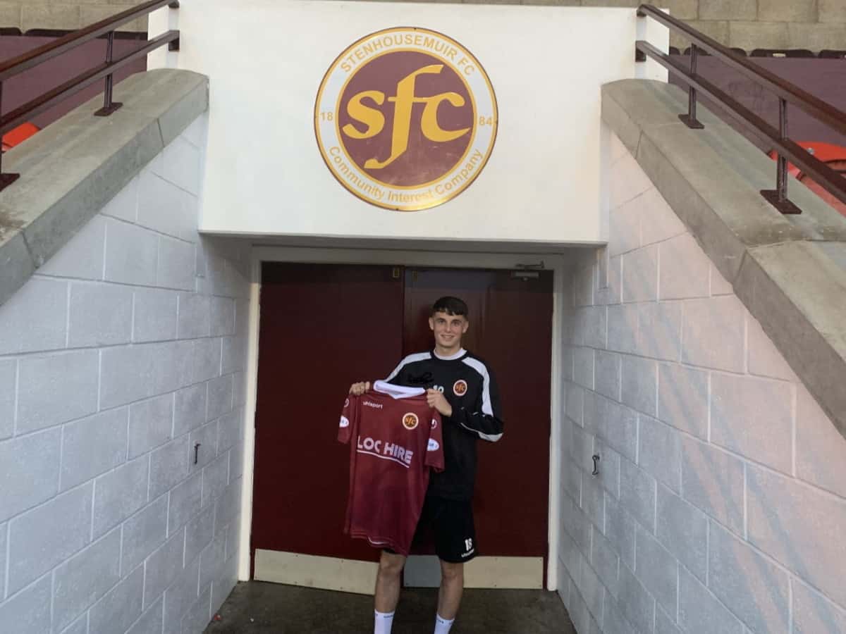Connor McBride joins from Celtic FC - Stenhousemuir FC