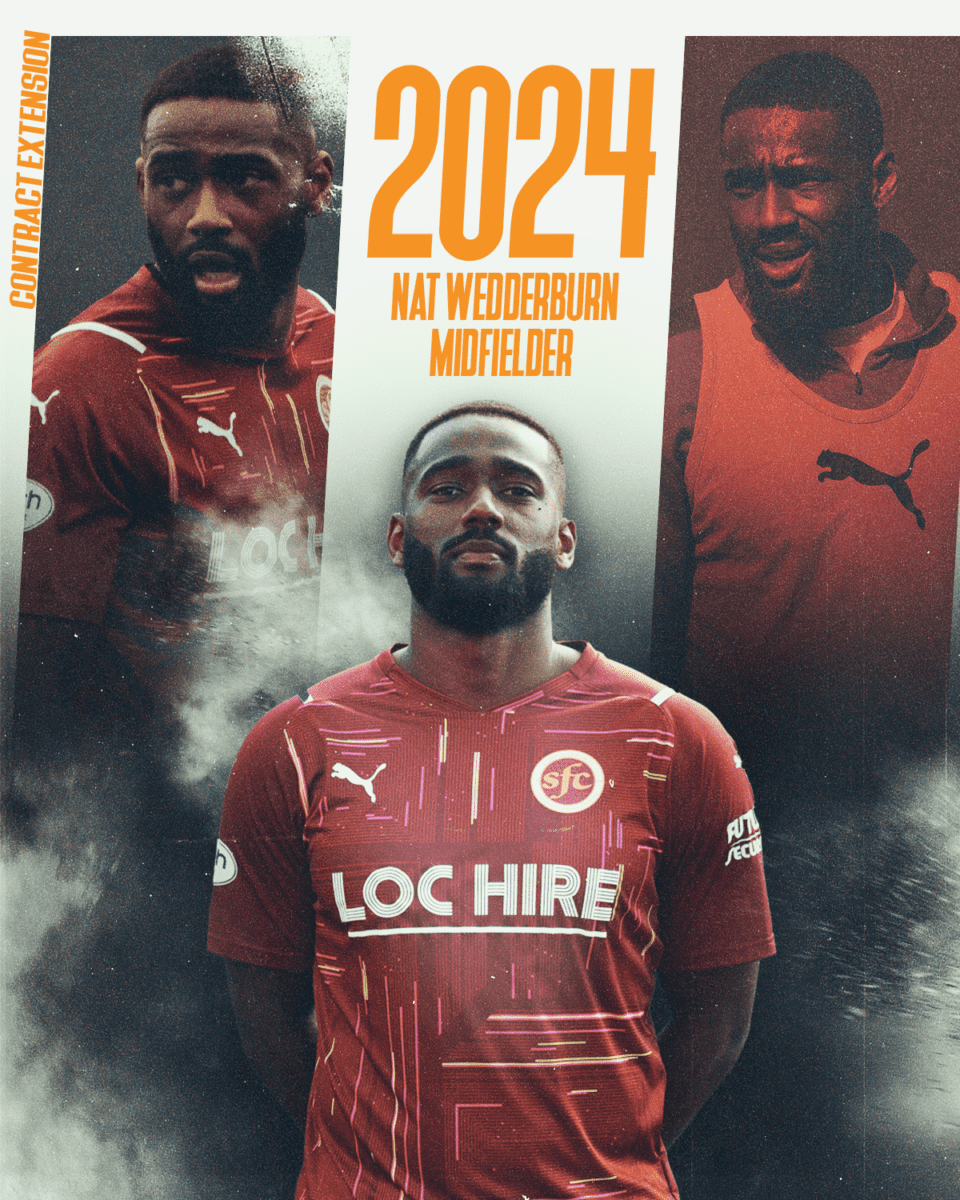 WEDDERBURN REMAINS A WARRIOR - Stenhousemuir FC