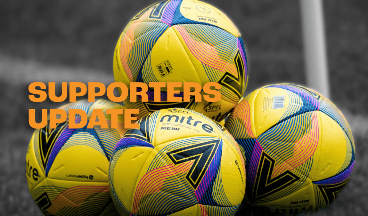 Supporters Meeting - Stenhousemuir FC