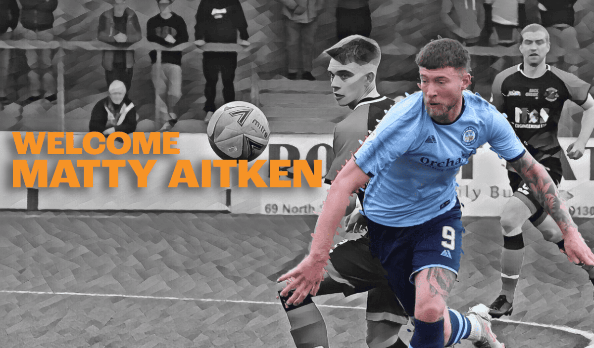 Welcome: Matty Aitken - Stenhousemuir FC