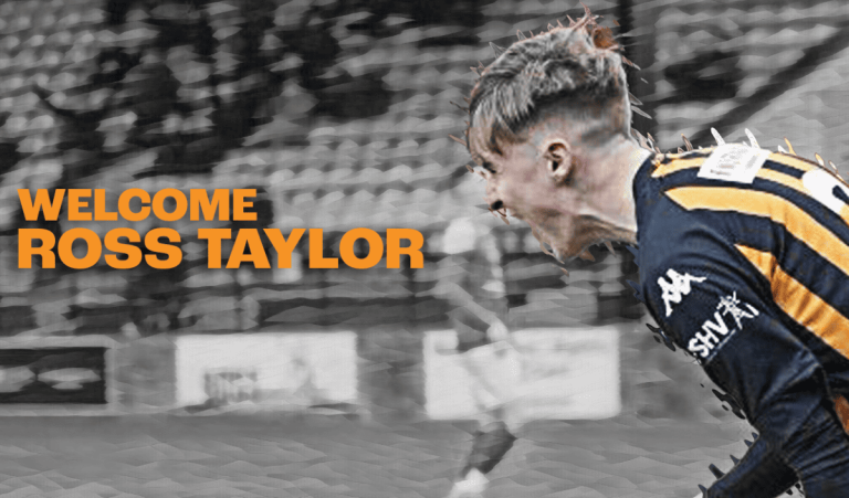 Welcome: Ross Taylor | Stenhousemuir FC