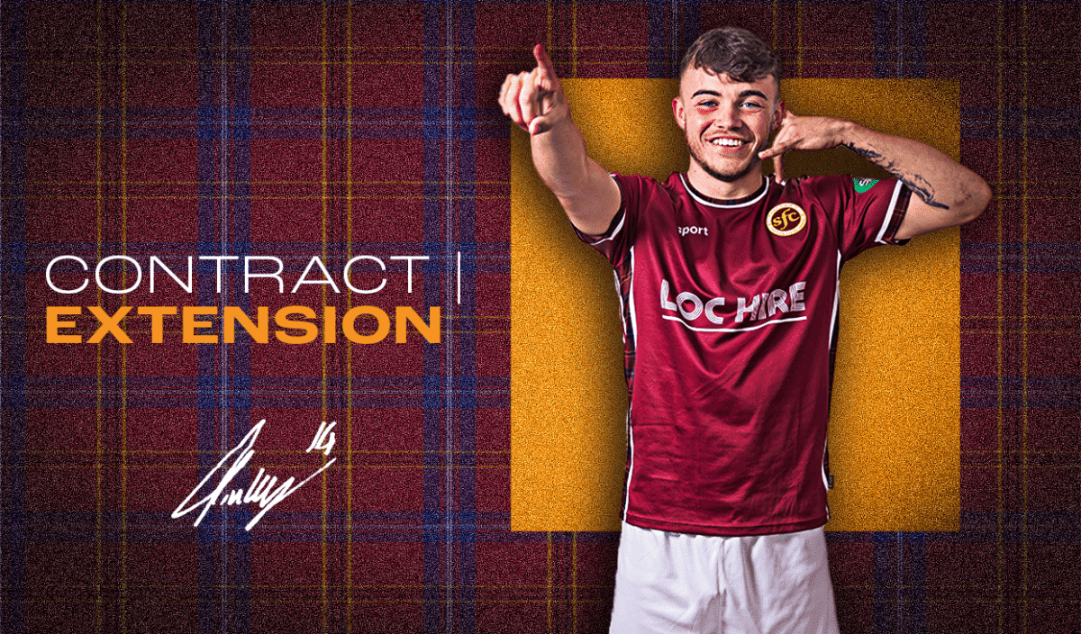 CONTRACT EXTENSION | KINLAY BILHAM | Stenhousemuir FC