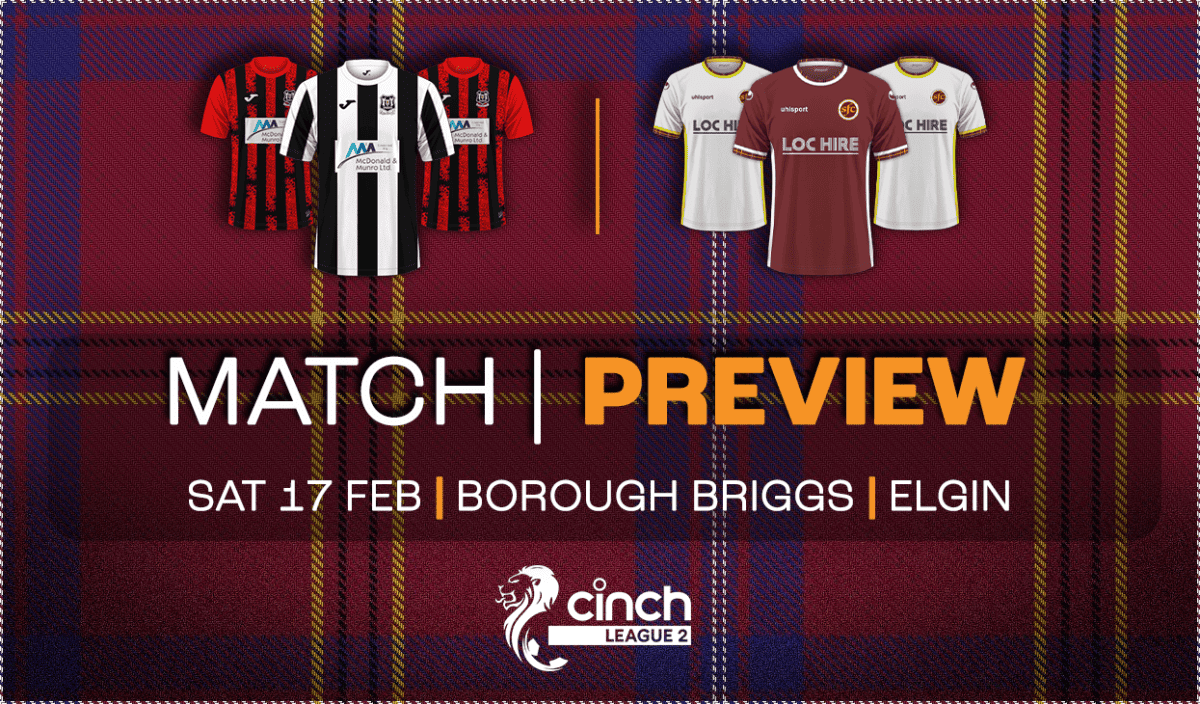 Match Preview | vs Elgin City - Stenhousemuir FC