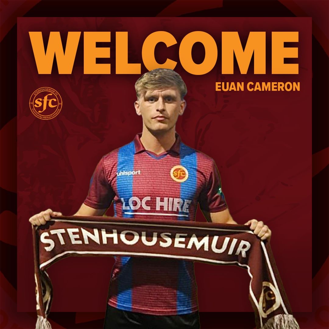 Euan Cameron is a Warrior! - Stenhousemuir FC