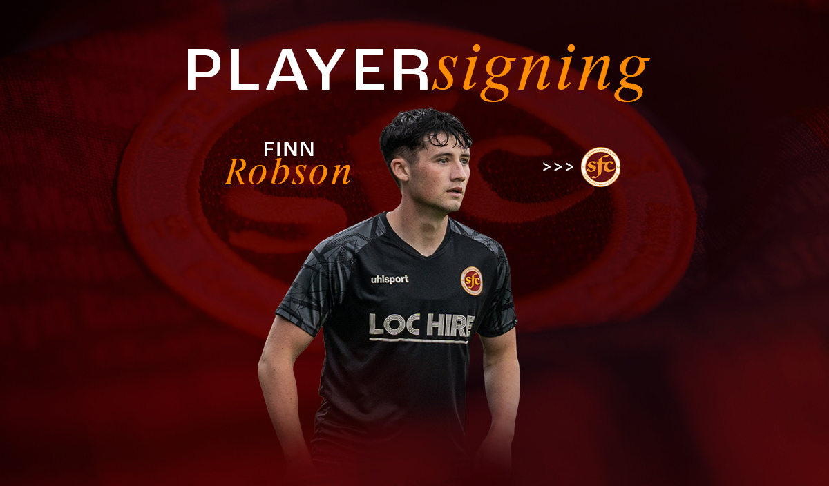 New Signing: Finn Robson Joins the Warriors! - Stenhousemuir FC