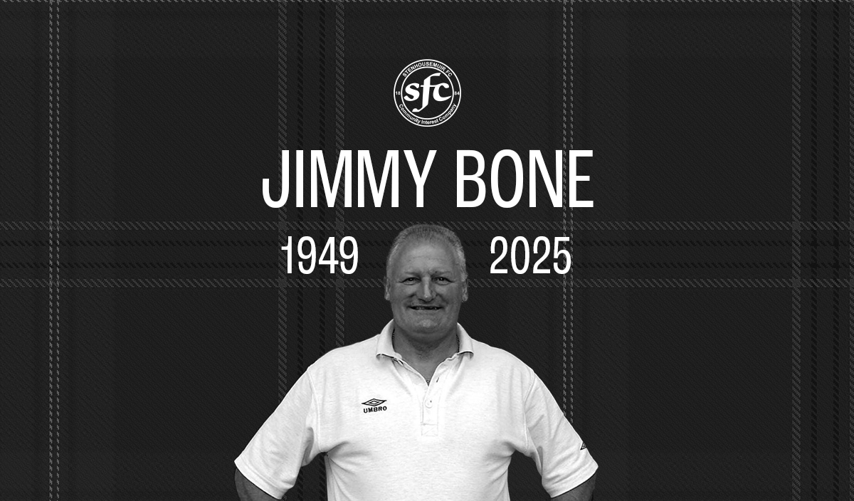 Remembering Former Warriors Manager Jimmy Bone - Stenhousemuir FC